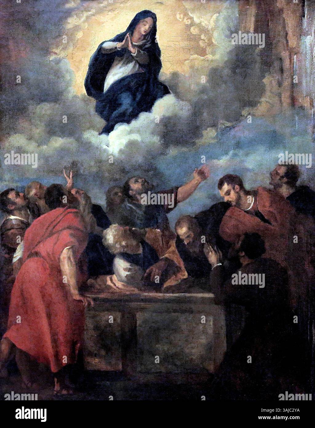 Théodore Géricault’s 'The Assumption of the Virgin,' painted around ...