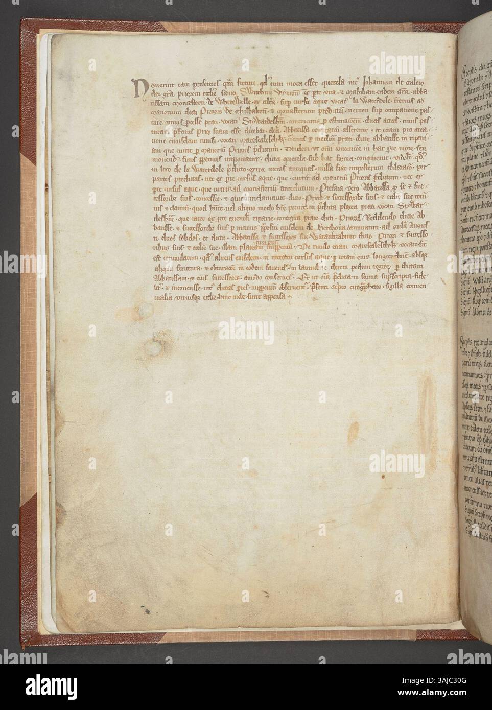 This 12th-century 'Codex Wintoniensis' manuscript contains legal and ...