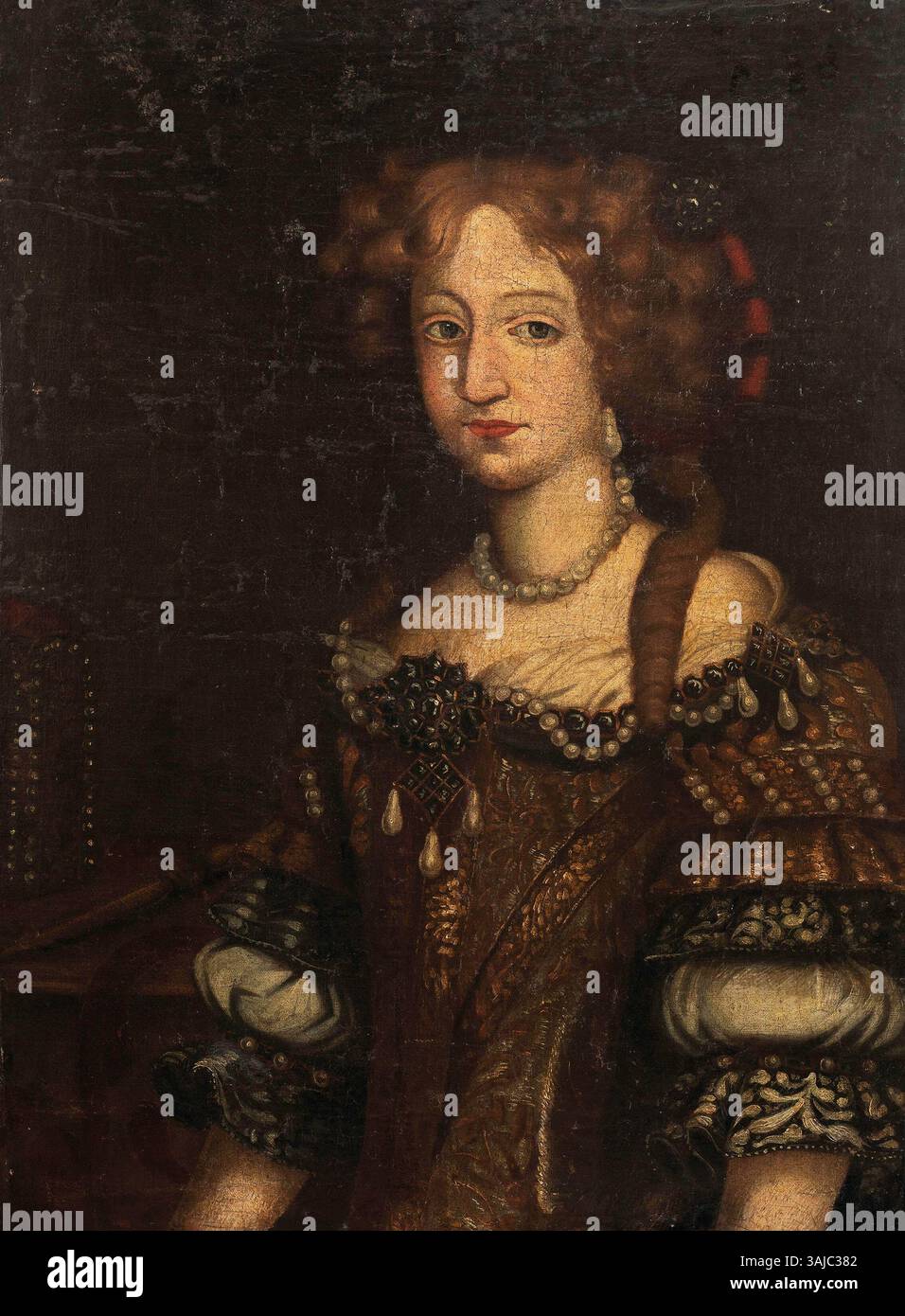 This portrait by the Circle of Jacob Ferdinand Voet, dated between 1650 ...