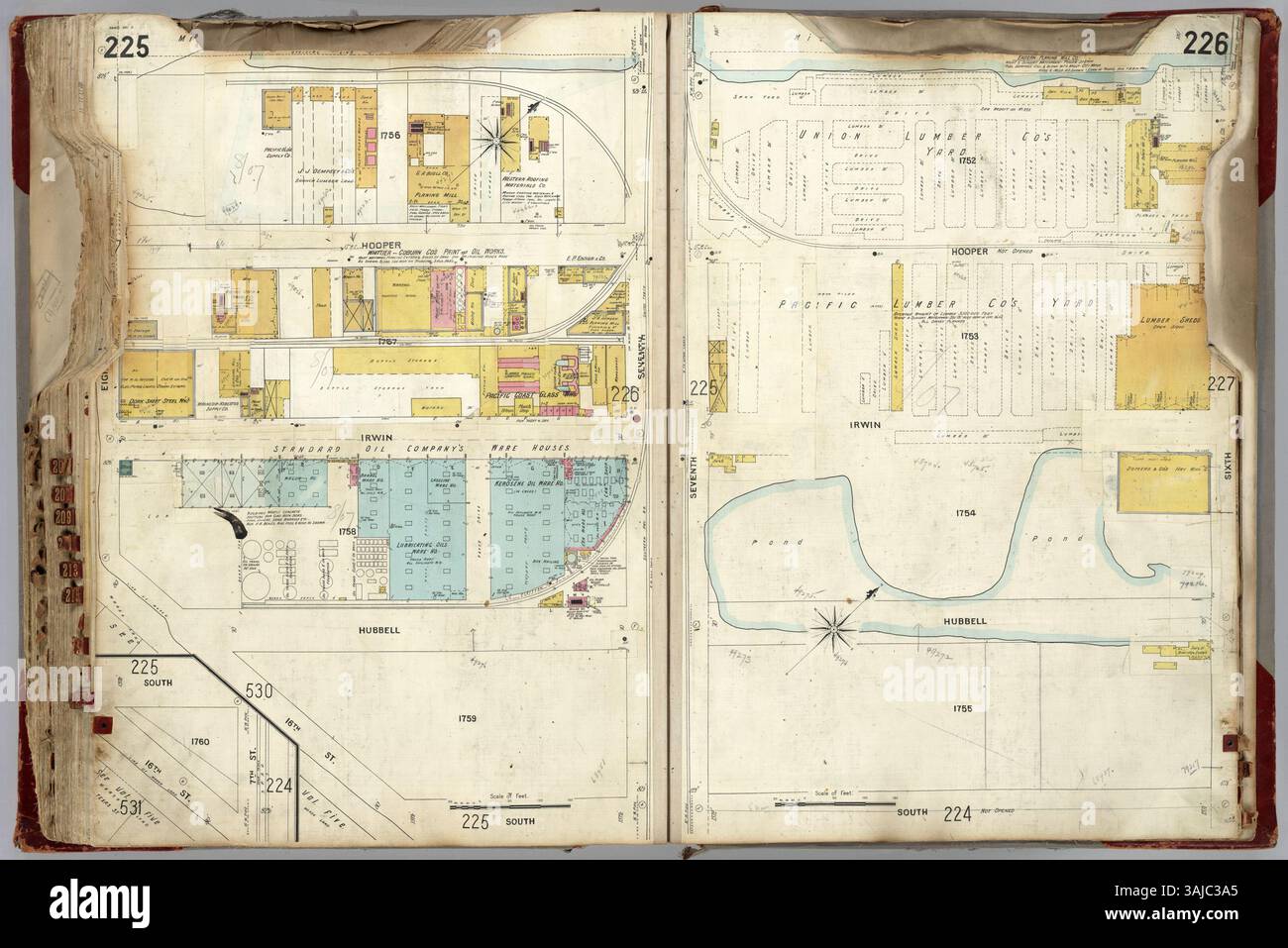 San Francisco Sanborn Insurance Map Atlas, 1905 edition. Includes ...