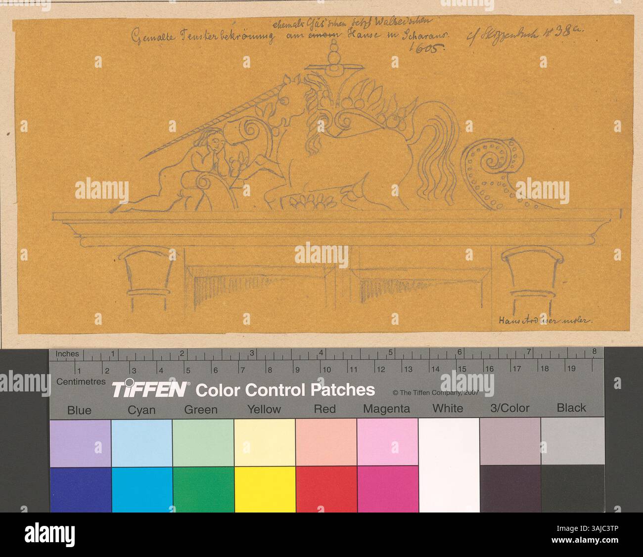 This image by Johann Rudolf Rahn depicts a section of Renaissance ...