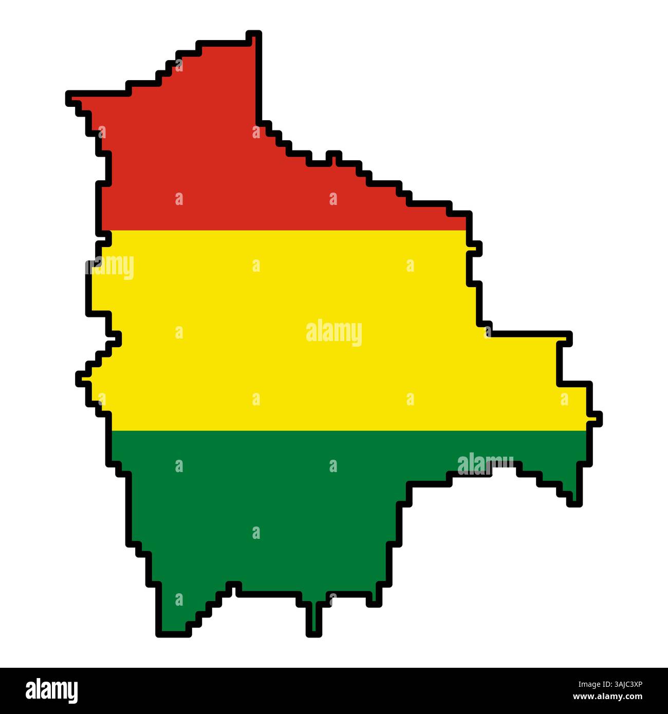 Pixelated world map icons in 8-bit style, featuring over 190 countries ...