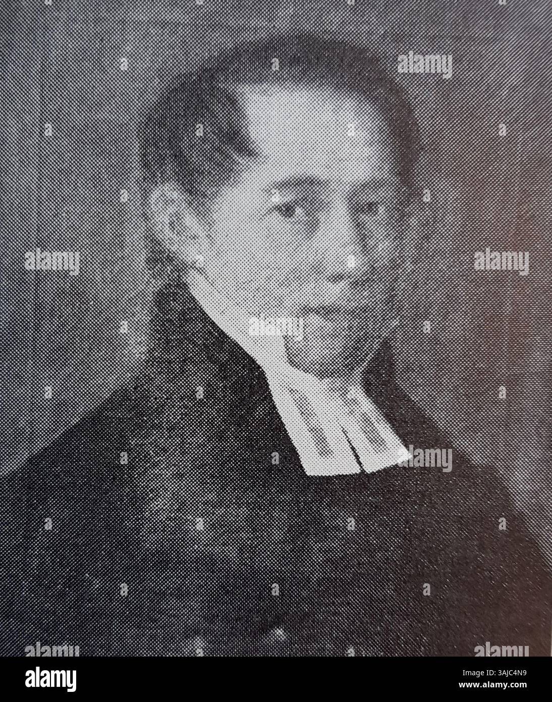 A portrait of Johan Gustaf Schultz, photographed by Carl Peter Lehmann ...