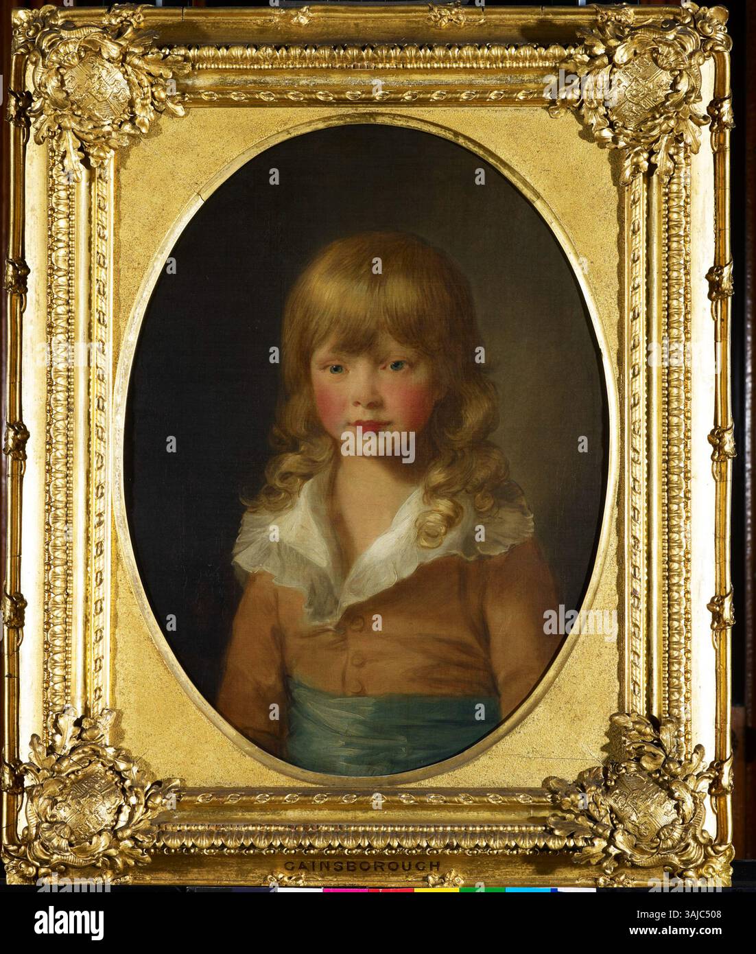 This portrait of Prince Octavius, painted between 1783 and 1784 after ...