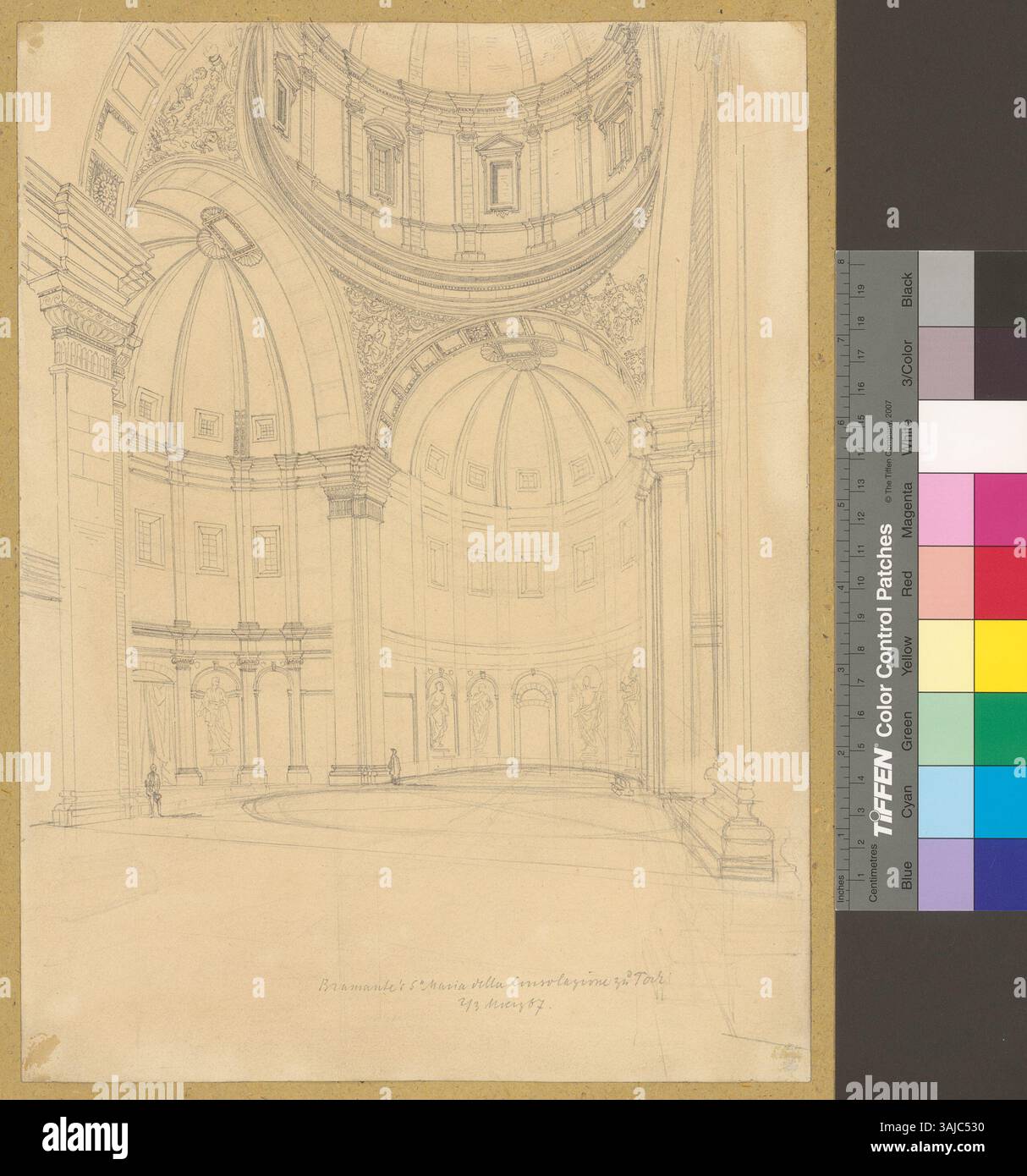 This image showcases the design of Santa Maria della Consolazione in ...
