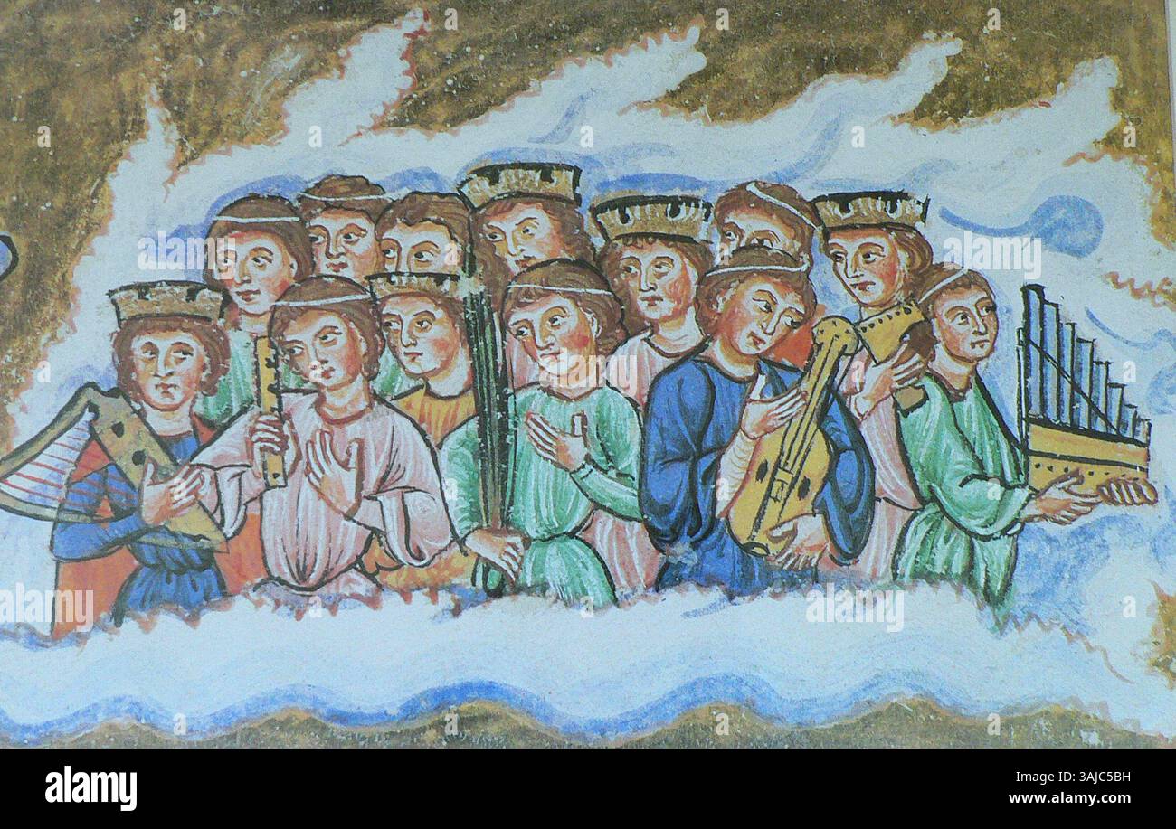 This 12th-century manuscript illustration from Hildegard of Bingen’s ...