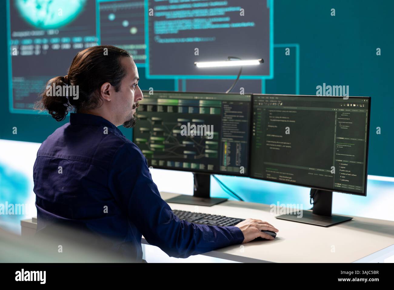 Governmental Hackers Exploiting Network Systems In High Tech Office