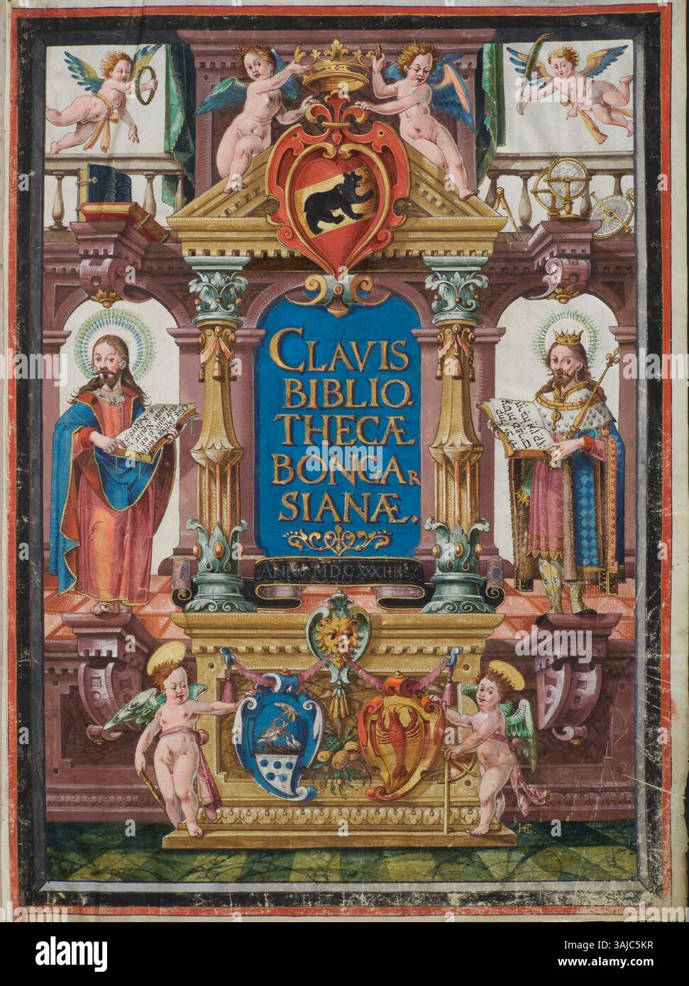 This 1634 painting by Gabriel Herrmann is featured as a title page in ...