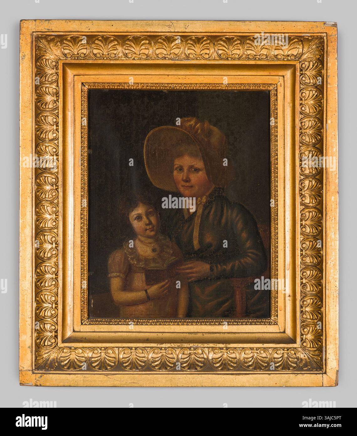 This portrait of Caroline Rose Clotilde Flament (1802-1835) and her ...