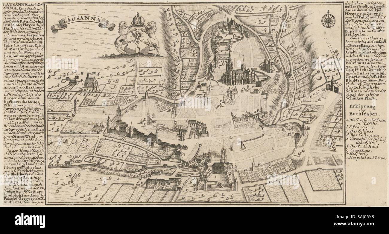 This engraving by Gabriel Bodenehr, created between 1700 and 1720 ...