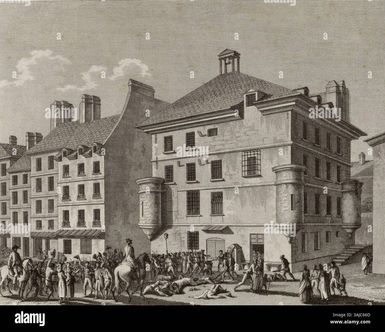 Pierre Gabriel Berthault's engraving, created in 1802, depicts the ...