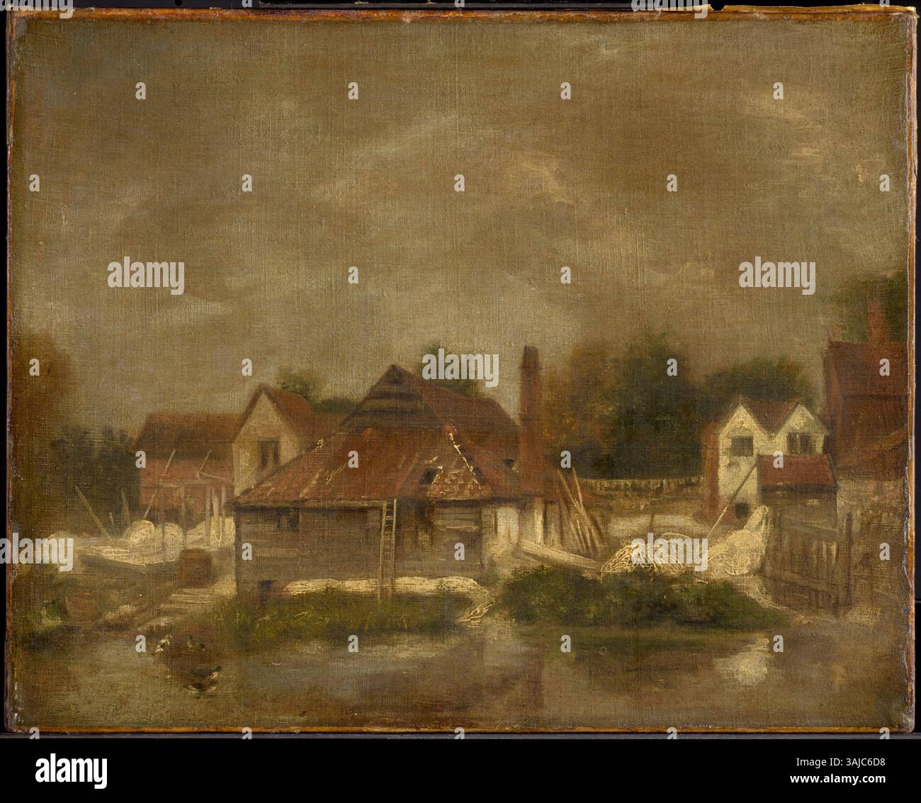 *CromeSheds* by John Crome, painted circa 1803, is housed in the Clark ...