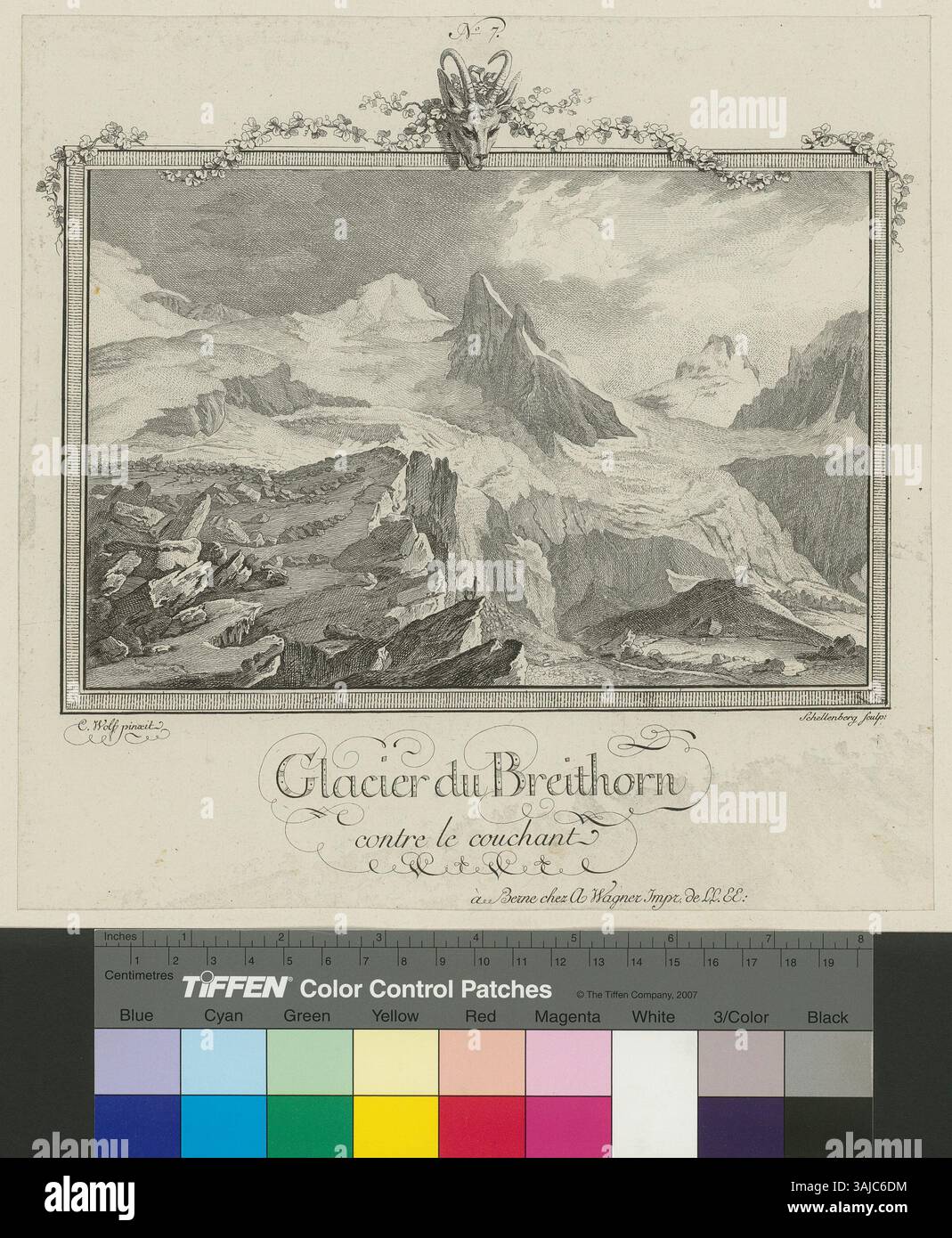 This 1778 etching by Johann Rudolph Schellenberg and Caspar Wolf shows ...