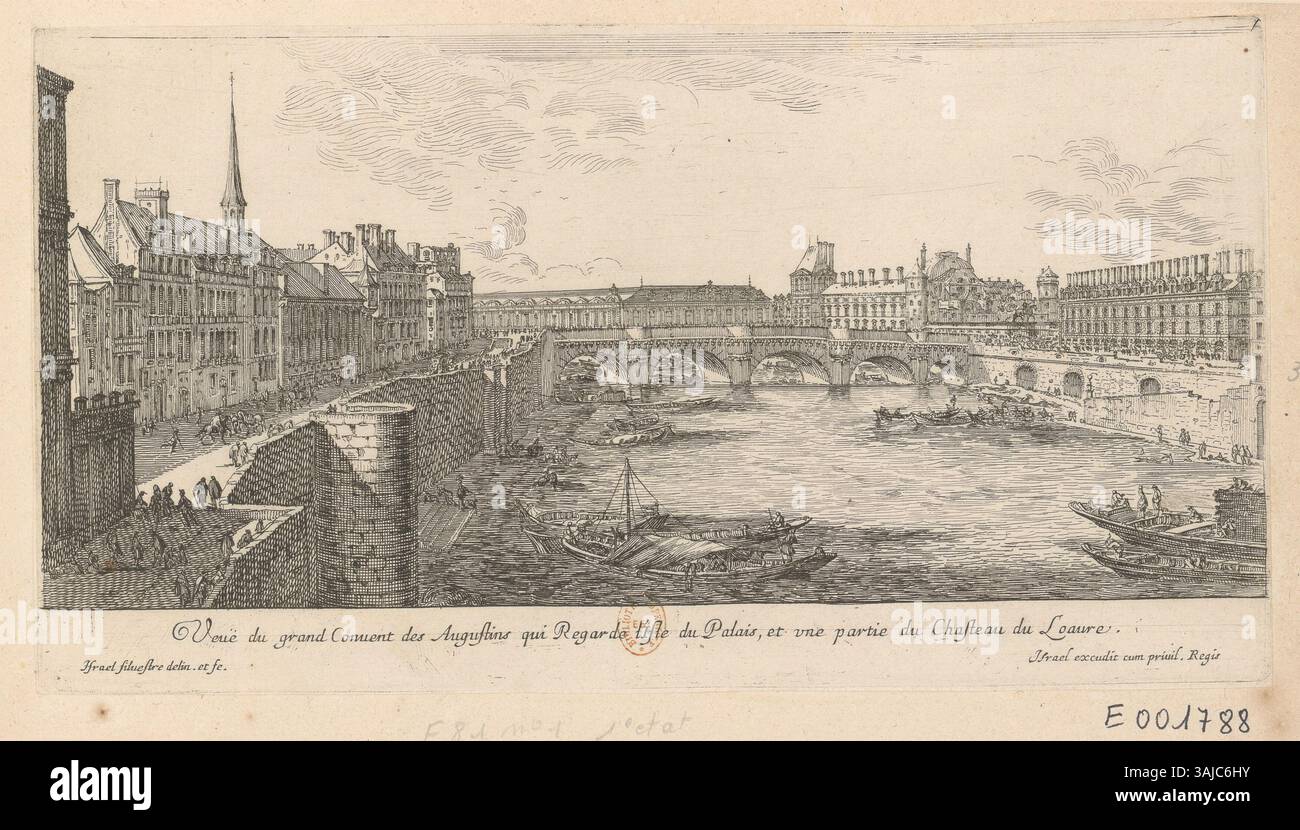 This 1655 drawing by Israël Silvestre depicts the grand Augustinian ...
