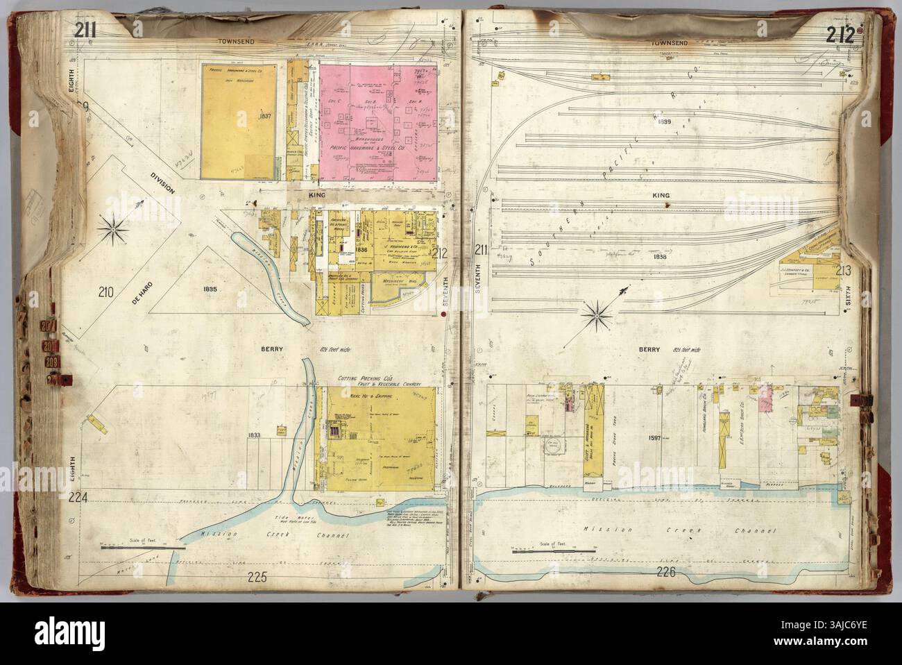 San Francisco Sanborn Insurance Map Atlas from 1905, created by the ...