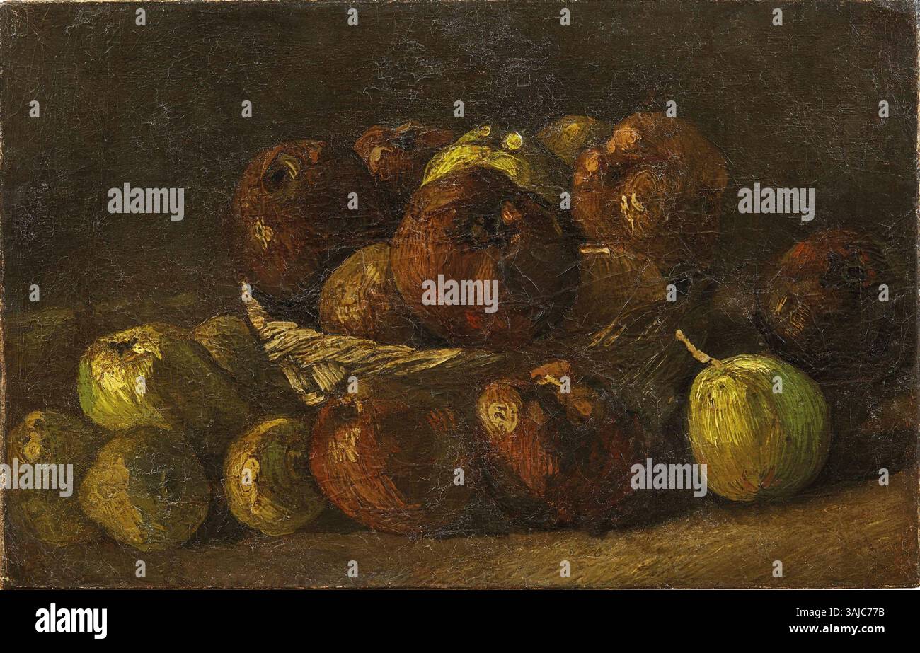 Vincent van Gogh’s 1885 still life painting 'Basket with Apples ...