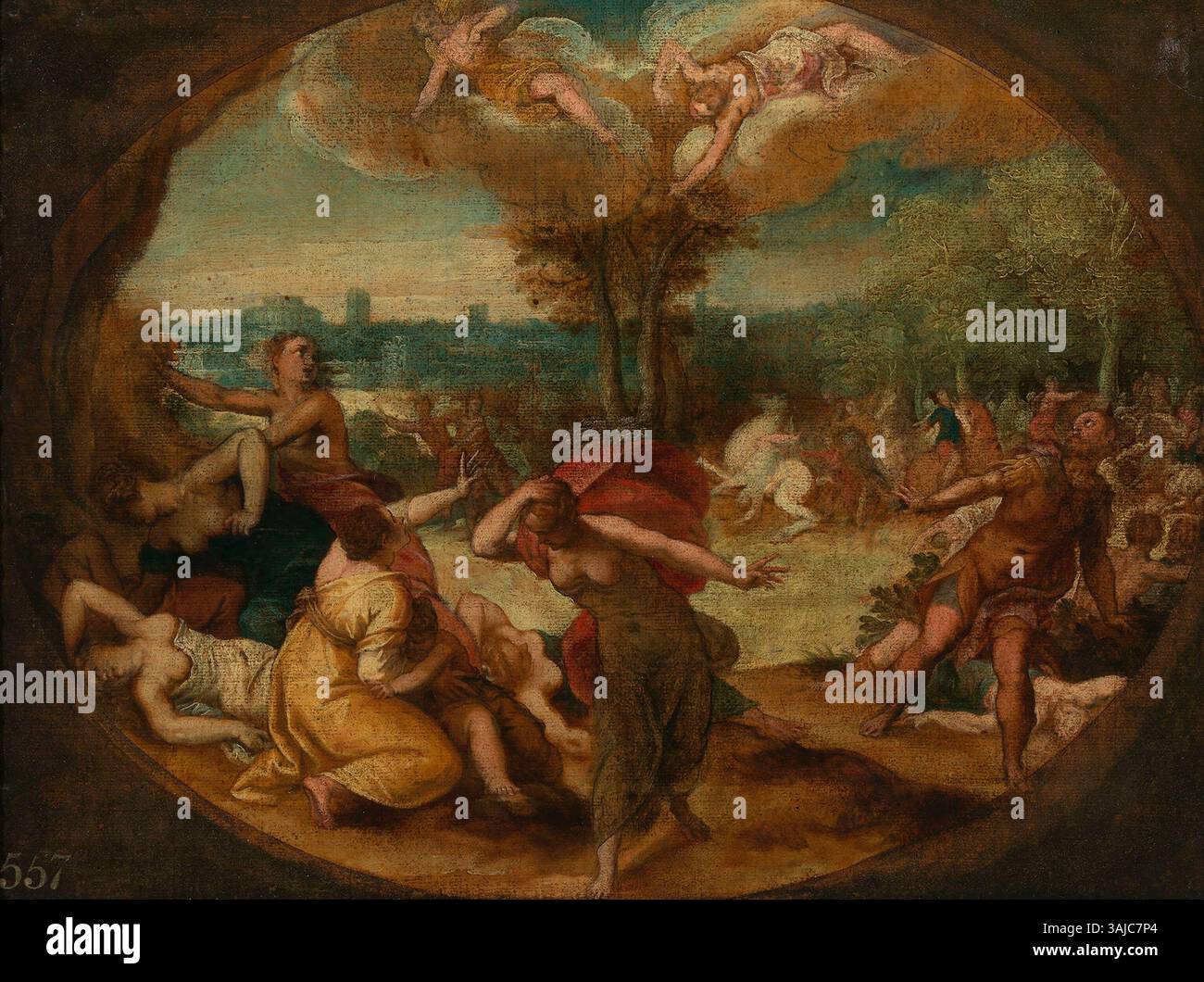 Johann Rottenhammer the Elder's 'The Destruction of the Children of ...