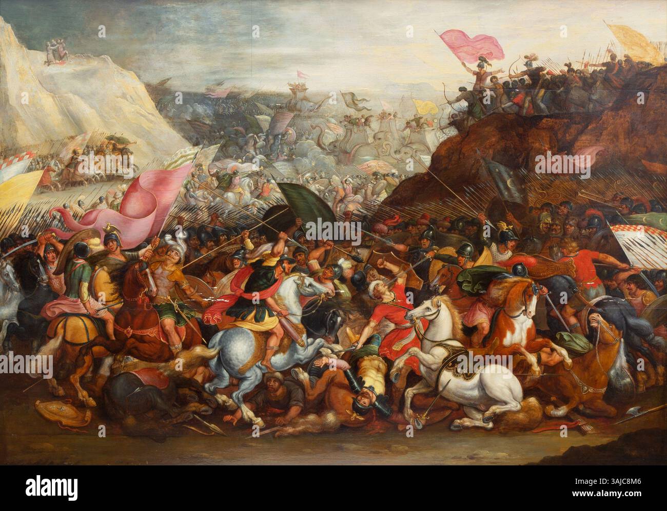 Historical depiction of hannibals march hi-res stock photography and ...