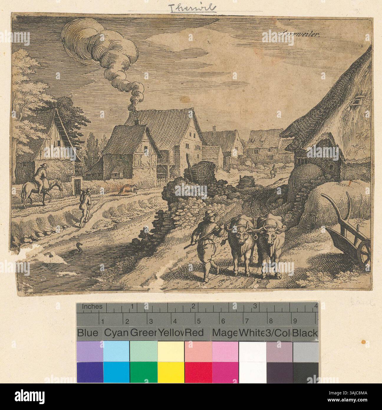 An etching from between 1620 and 1622 by Matthäus Merian depicting the ...