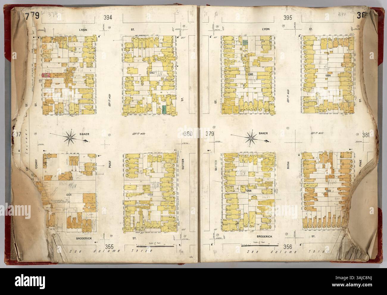San Francisco Sanborn Insurance Map Atlas (1905) contains detailed maps ...