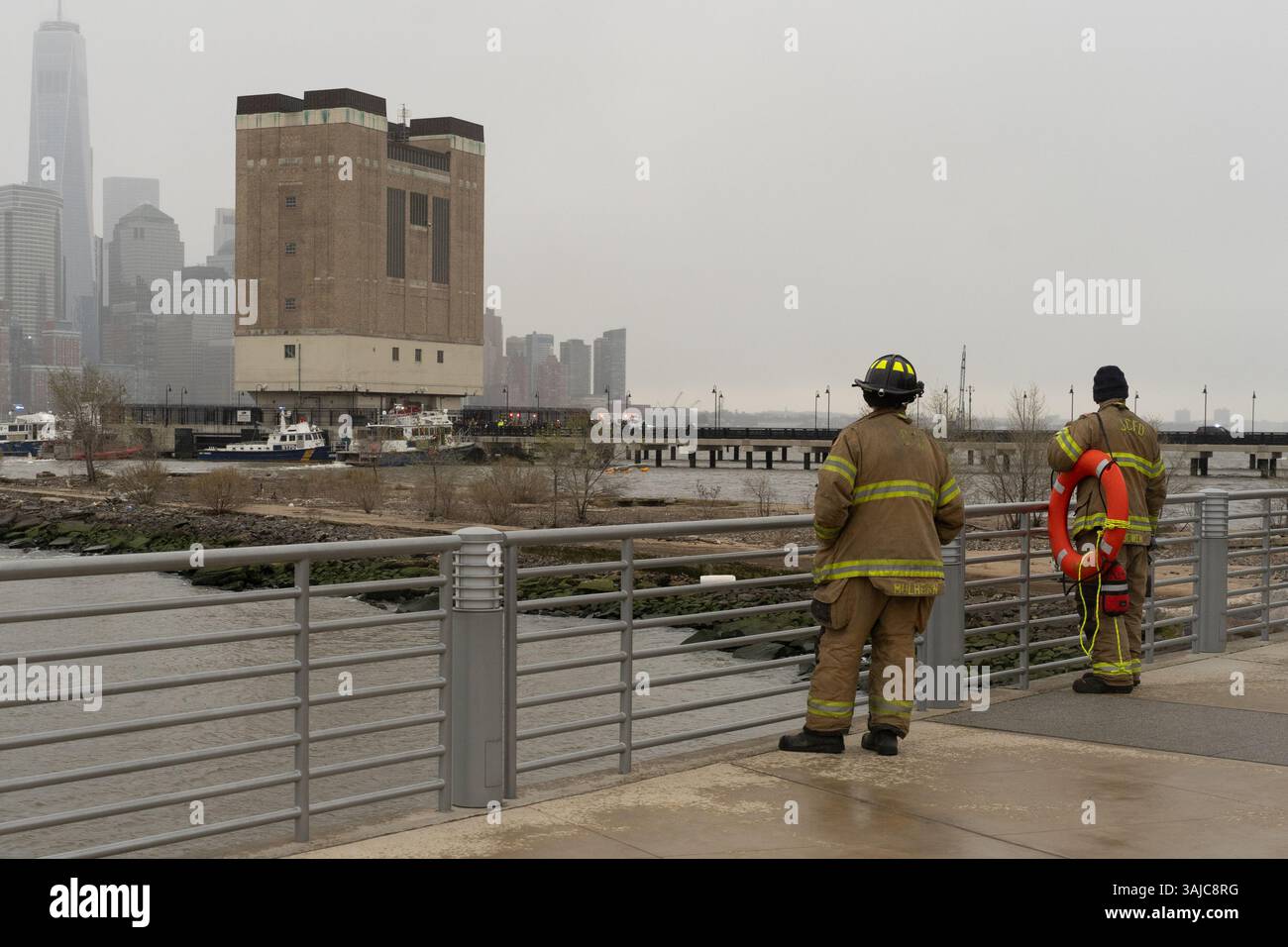 Emergency crews continue recovery efforts for passengers after a ...