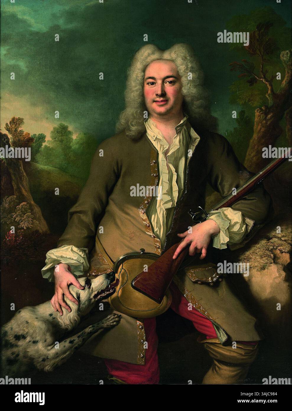 This 1724 portrait by Jacques-François Delyen depicts Louis Lagoille de ...