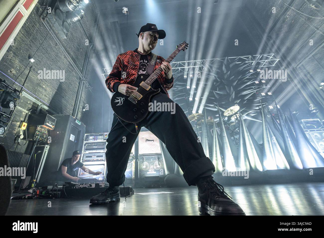 Glasgow, UK. 10th Apr, 2025. Martin "Ace" Kent performs live on stage ...