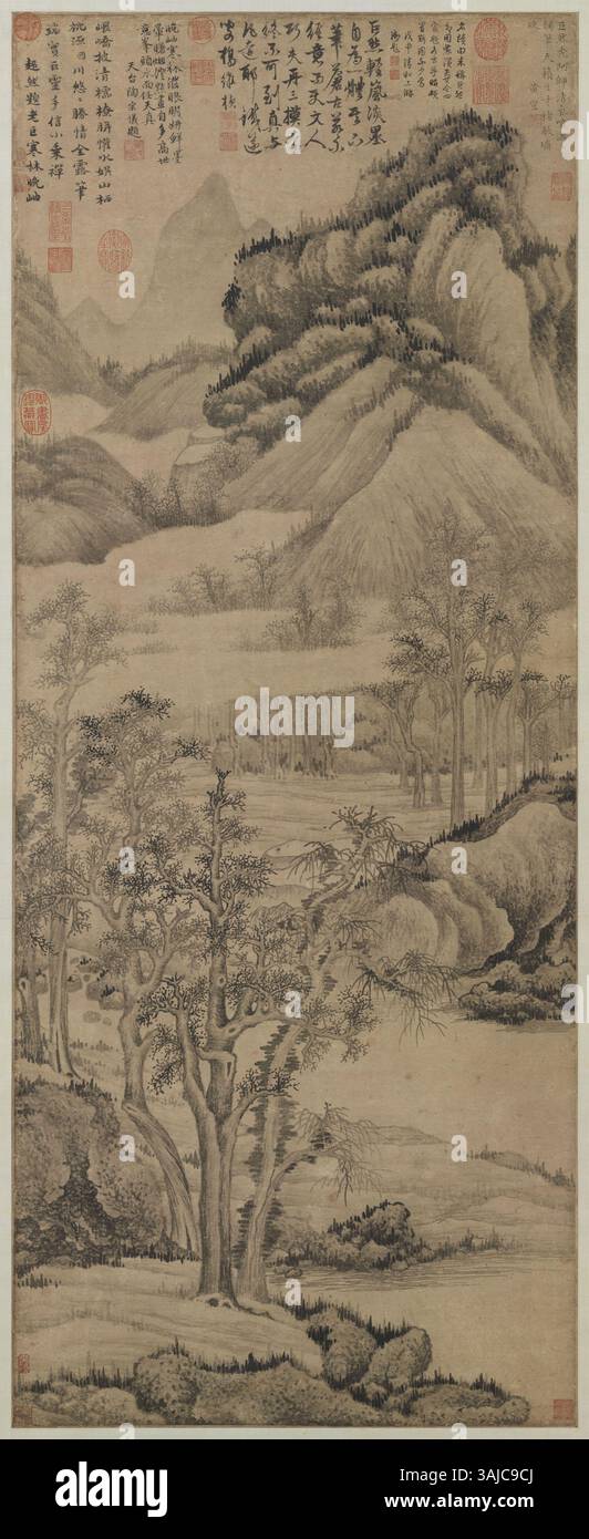 'Juran' is a Chinese painting attributed to the artist of the same name ...