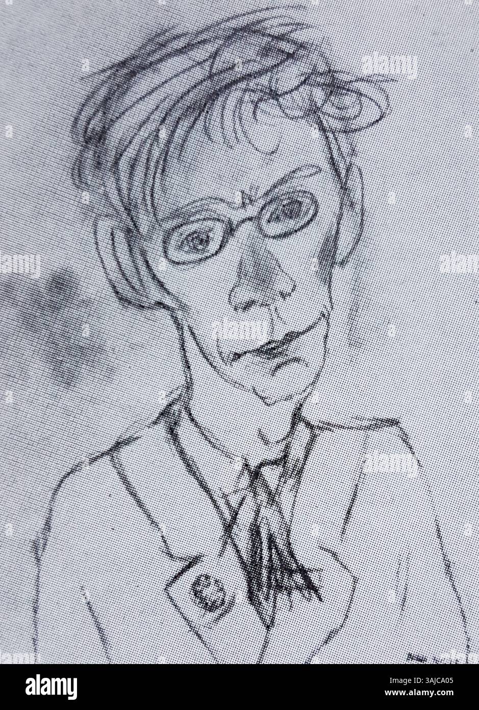 Self-portrait by Ivan Ivarson, capturing his artistic identity and ...