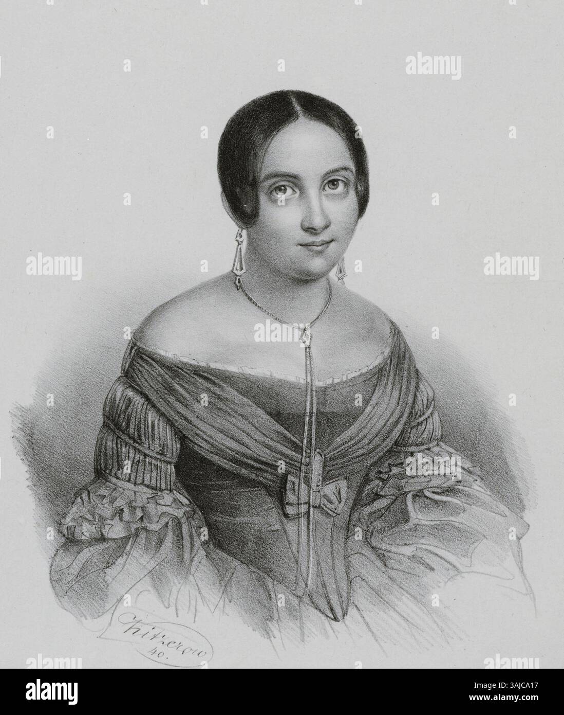 This lithograph of Boeckmann, created by Carl Heinrich Kitzerow, is a ...