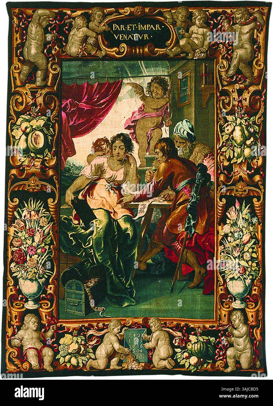 In Cornelis Schut’s 'Arithmetic' from the series 'The Seven Liberal ...