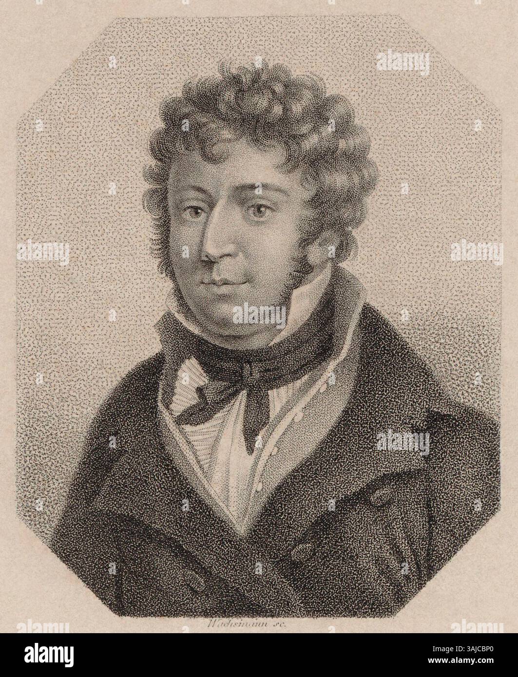 A digitally restored engraving of John Field, created by Anton ...