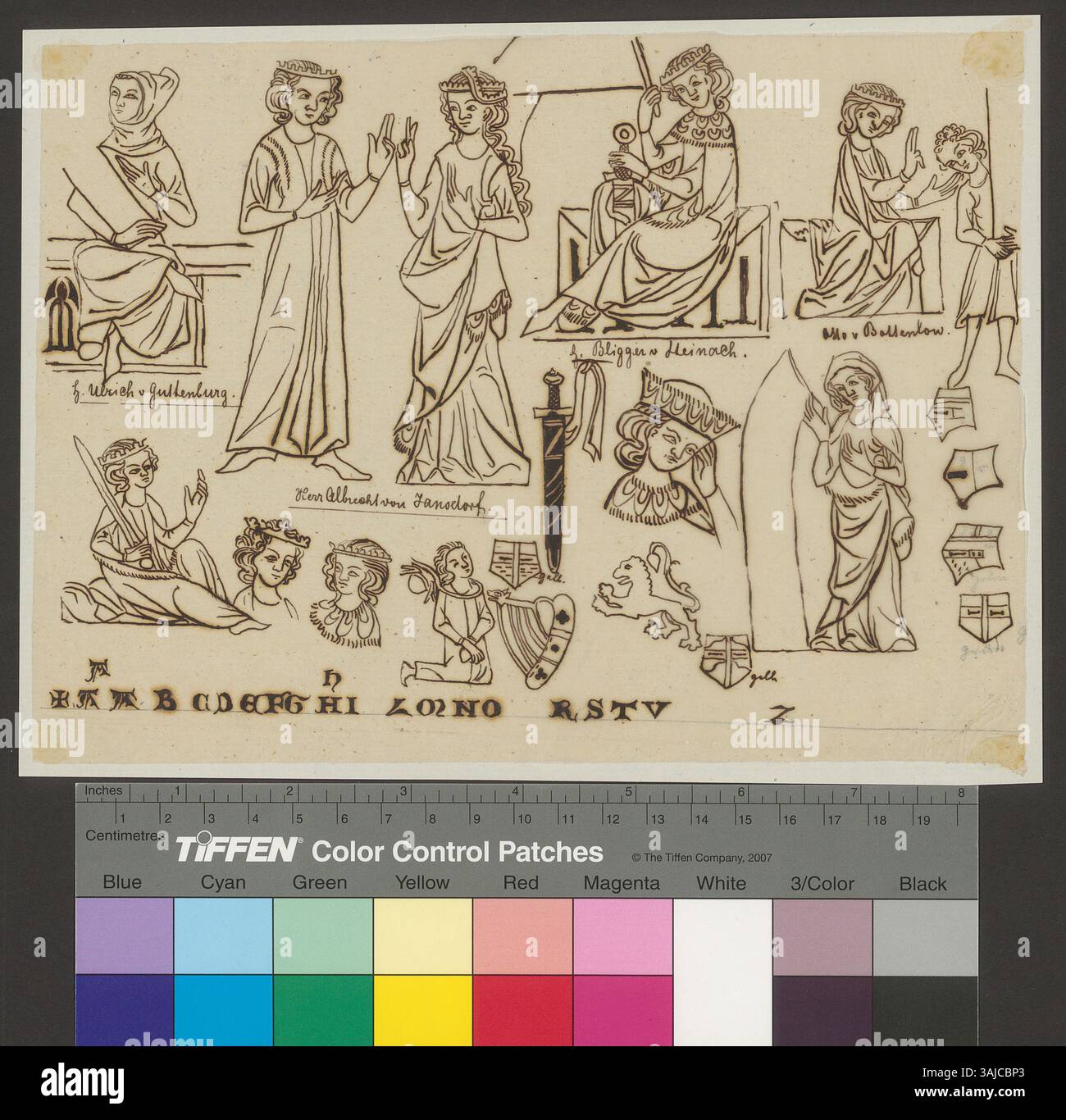 This image shows an excerpt from the Weingartner Liederhandschrift, a ...