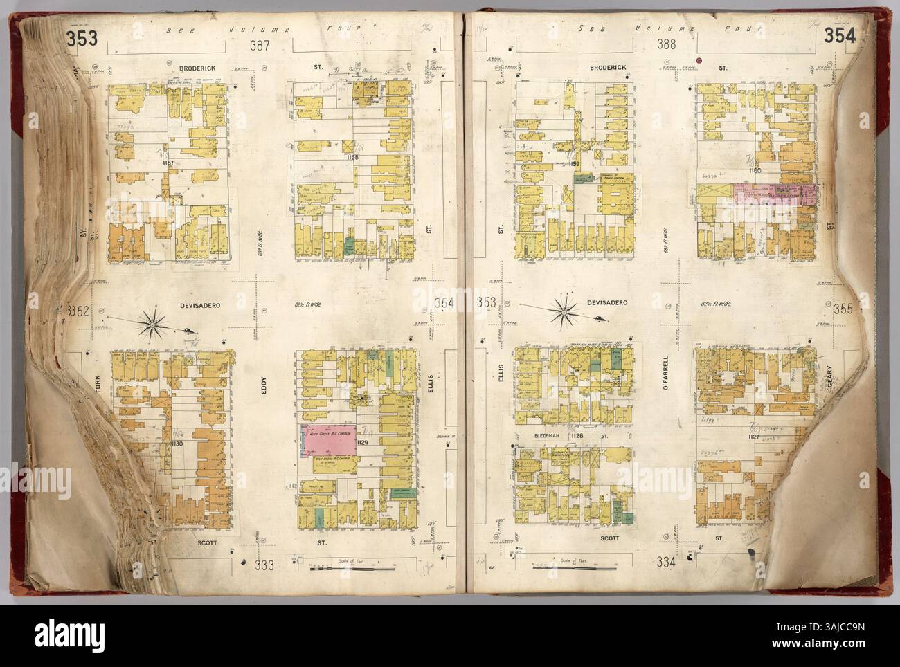 The San Francisco Sanborn Insurance Map Atlas, published in 1905 ...