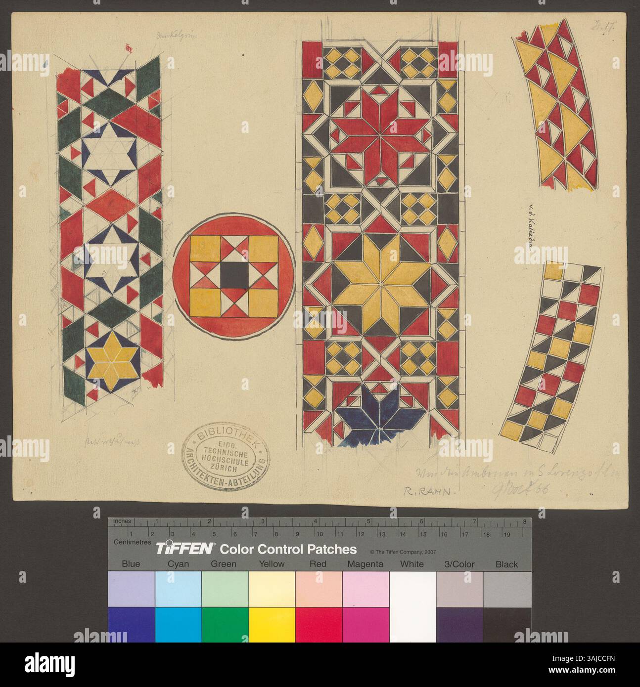 This image depicts ambon stands in the Church of San Lorenzo ...