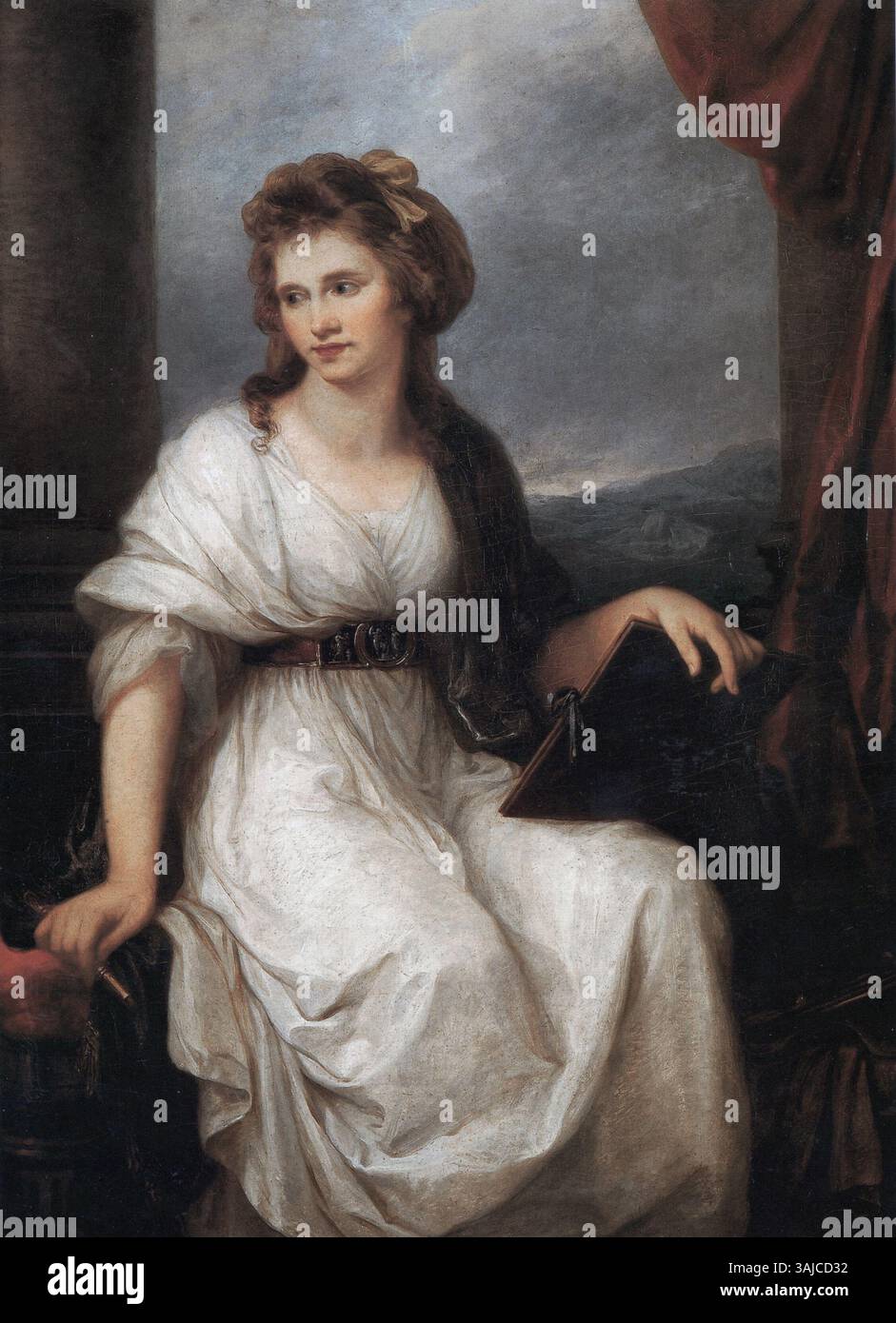 Angelica Kauffmann’s 1787 self-portrait depicts her as the Muse of ...