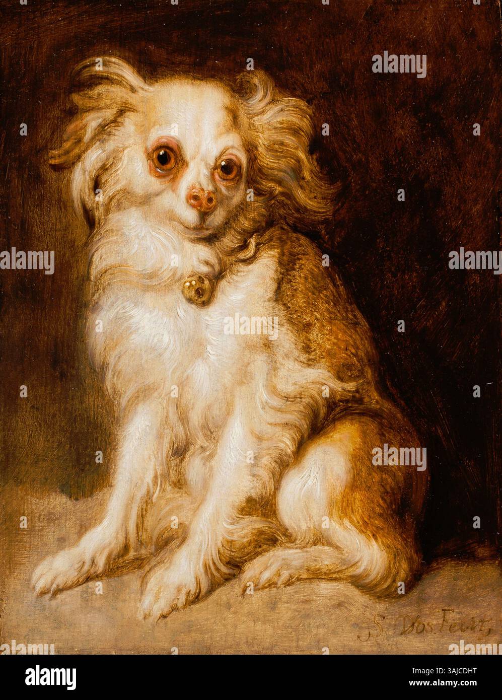 Simon de Vos' 17th-century painting depicts the Cavalier King Charles ...