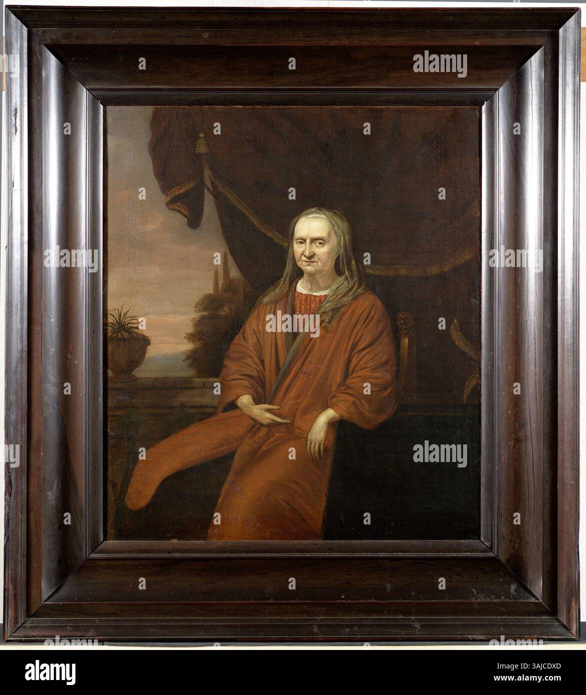 Portrait of Hester van Foreest (1615-1705), painted circa 1700, housed ...