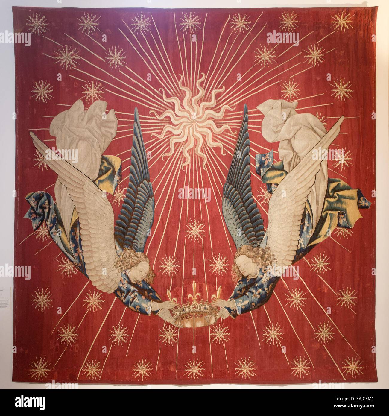 This canopy, dated to around 1440-1450, was part of the throne of ...