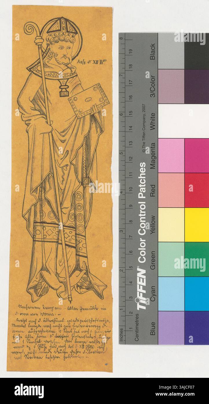 This image replicates a tempera altar painting from the Cathedral of ...