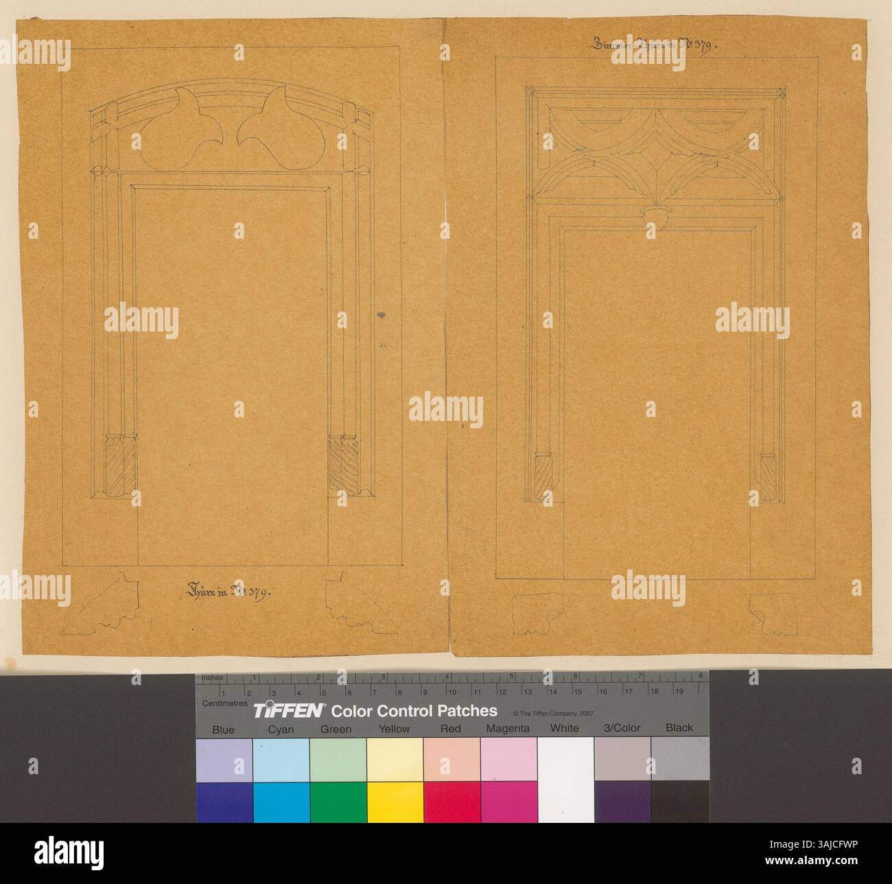 Heinrich Viktor von Segesser's depiction of door N° 379, created ...