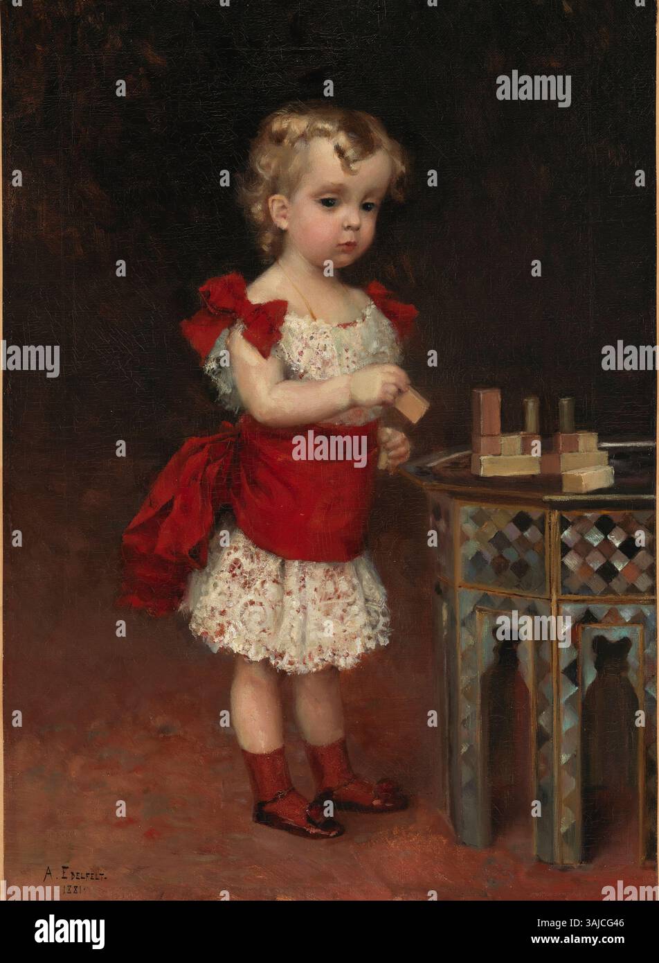 Albert Edelfelt's 1881 portrait of Grand Duke Andrei Vladimirovich of ...