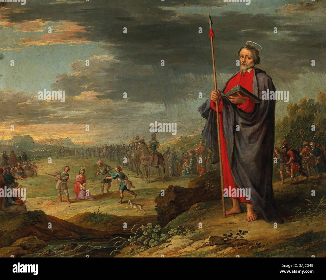 This 17th-century oil on copper painting by Frans Francken II (or ...