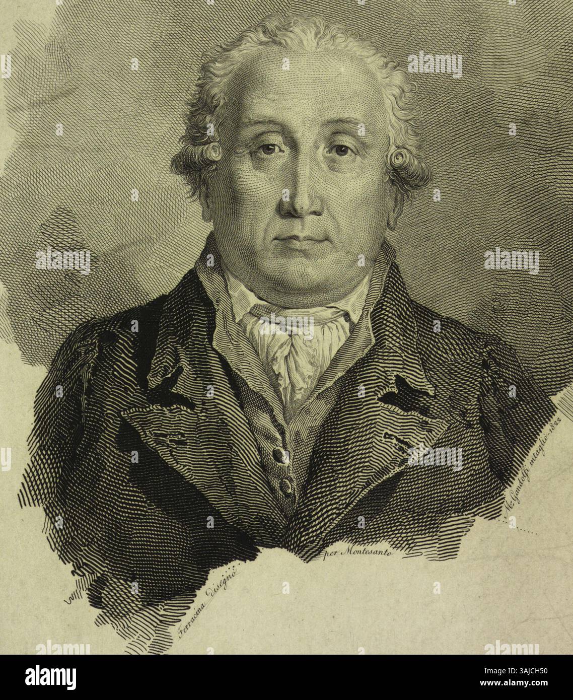 This 19th-century portrait of Giuseppe Antonio Bonato, painted in Italy ...