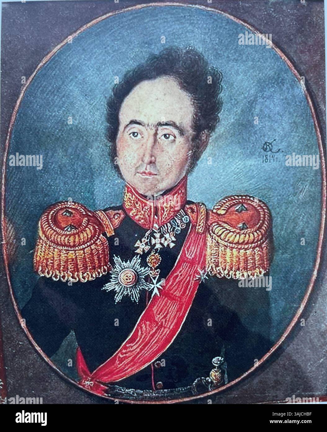 This portrait of Alexander Alexandrovich Zherebtsov, created between ...