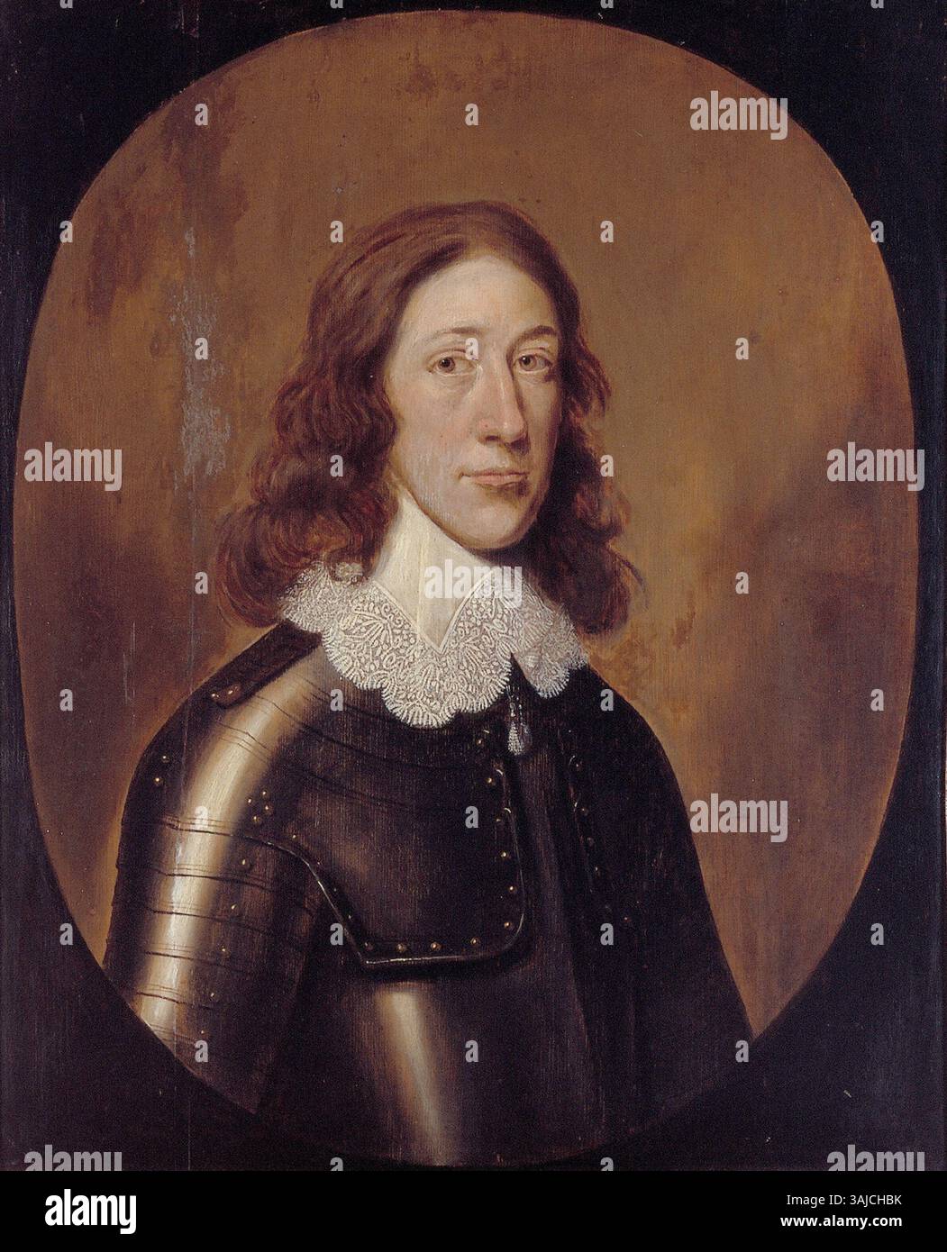 Portrait of Johan Piron, painted by Jan Jansz. Westerbaen II in 1650 ...