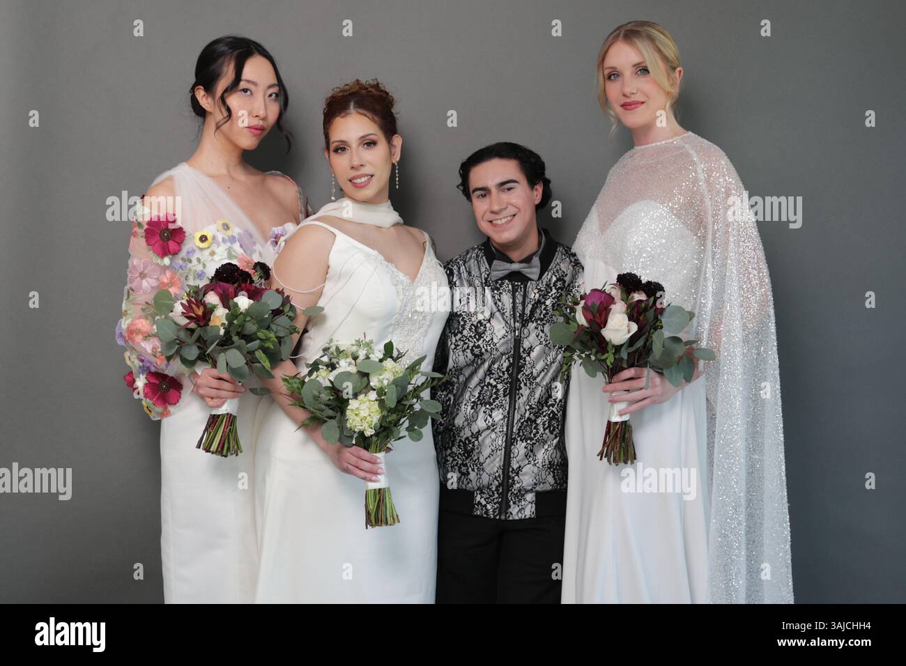 NEW YORK, NEW YORK APRIL 09, 2025: Designer Evan Hirsch presents his ...