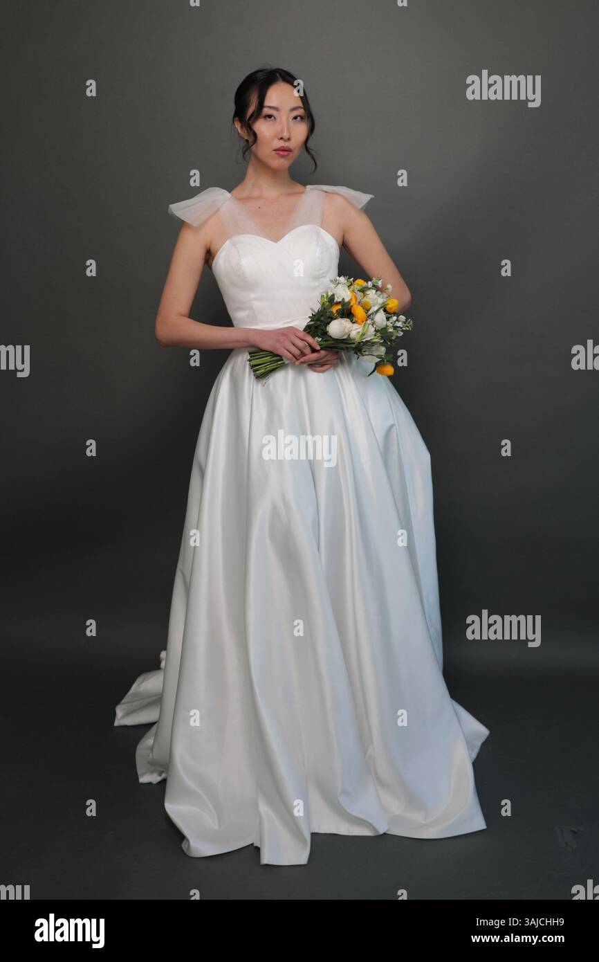 NEW YORK, NEW YORK APRIL 09, 2025: Designer Evan Hirsch presents his ...