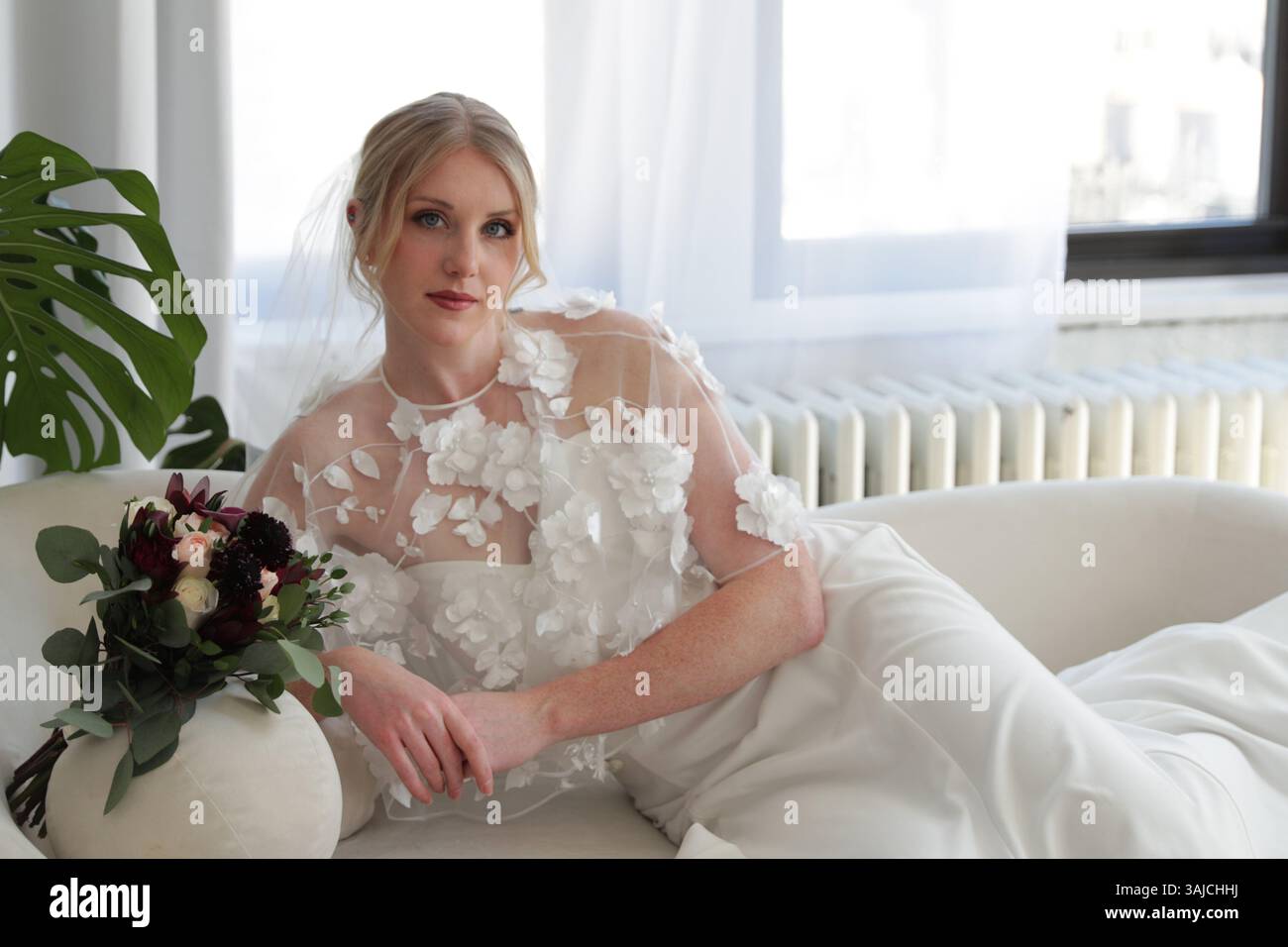 NEW YORK, NEW YORK APRIL 09, 2025: Designer Evan Hirsch presents his ...