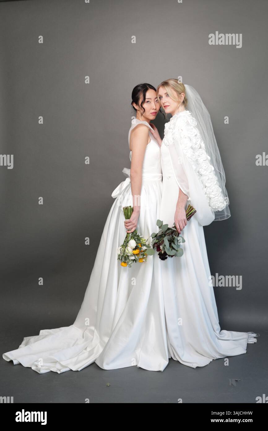 NEW YORK, NEW YORK APRIL 09, 2025: Designer Evan Hirsch presents his ...